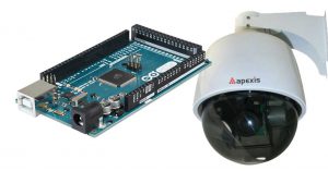 Control an IP camera with Arduino