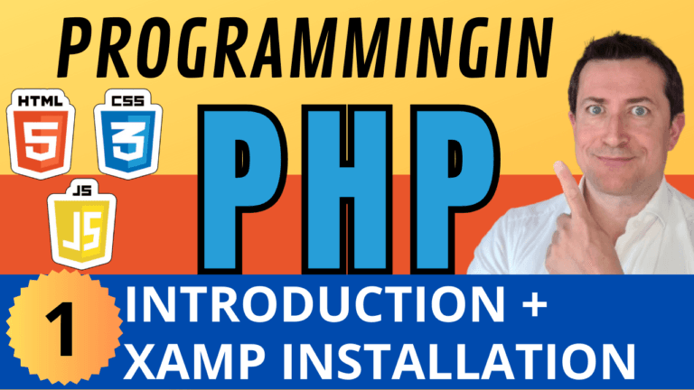 PHP Course Lesson 1: Introduction and Installation of XAMPP